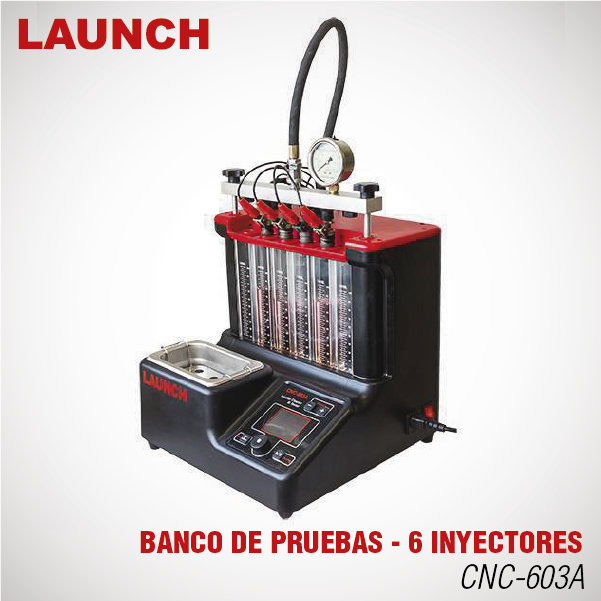 Banco de Pruebas Digital 6 Inyectores : Globaltech | Construex