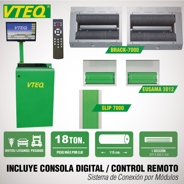Línea de Inspección Vehicular Mixta : Globaltech | Construex