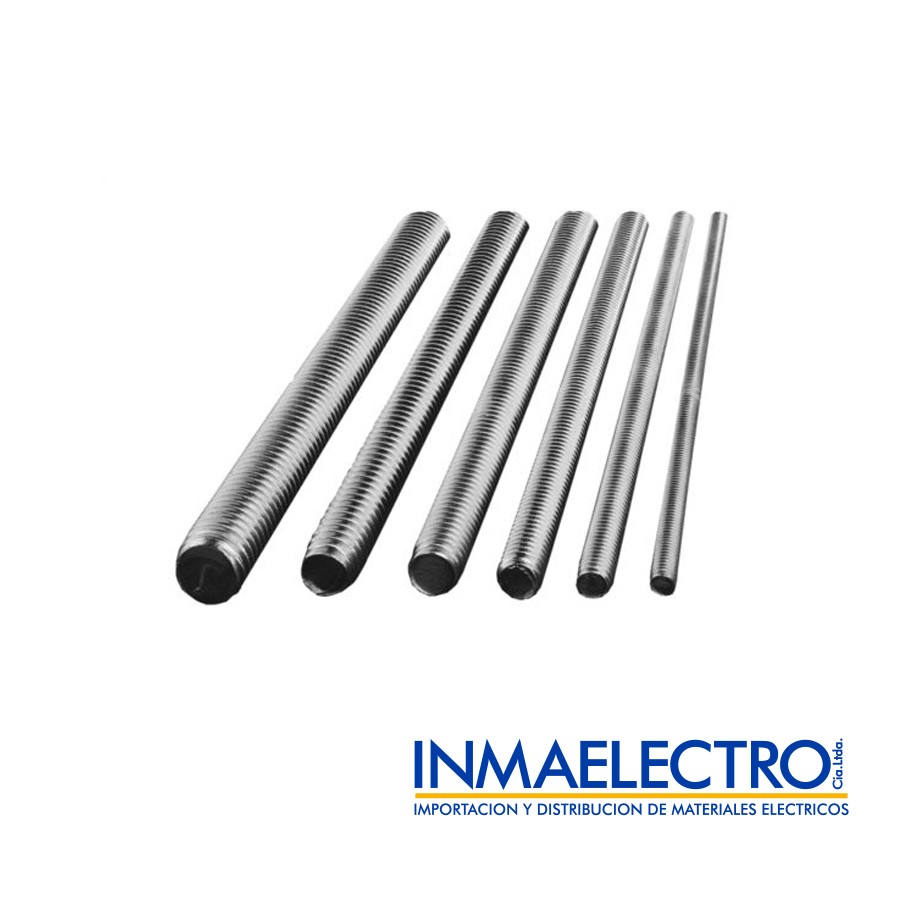VARILLA ROSCADA CORRIDA : Inmaelectro | Construex