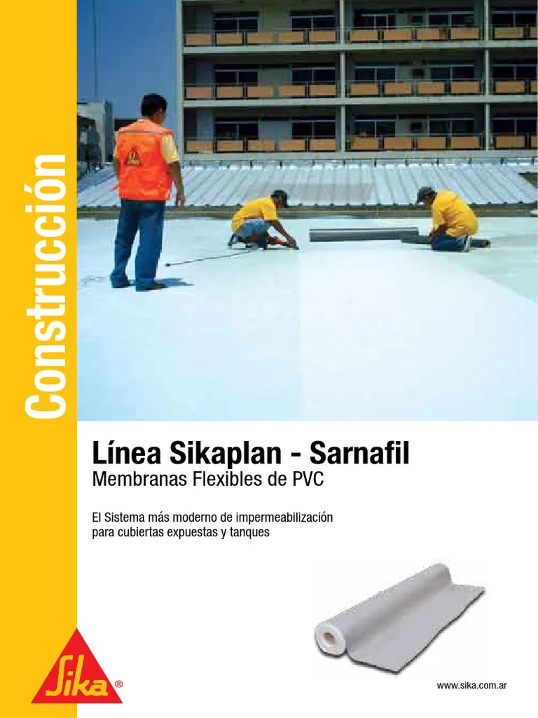 Membranas Flexibles de PVC SikaPlan : Sika | Construex