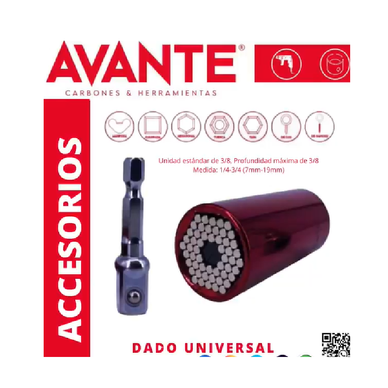 Dado universal Ecuador : Avante Carbones | Construex