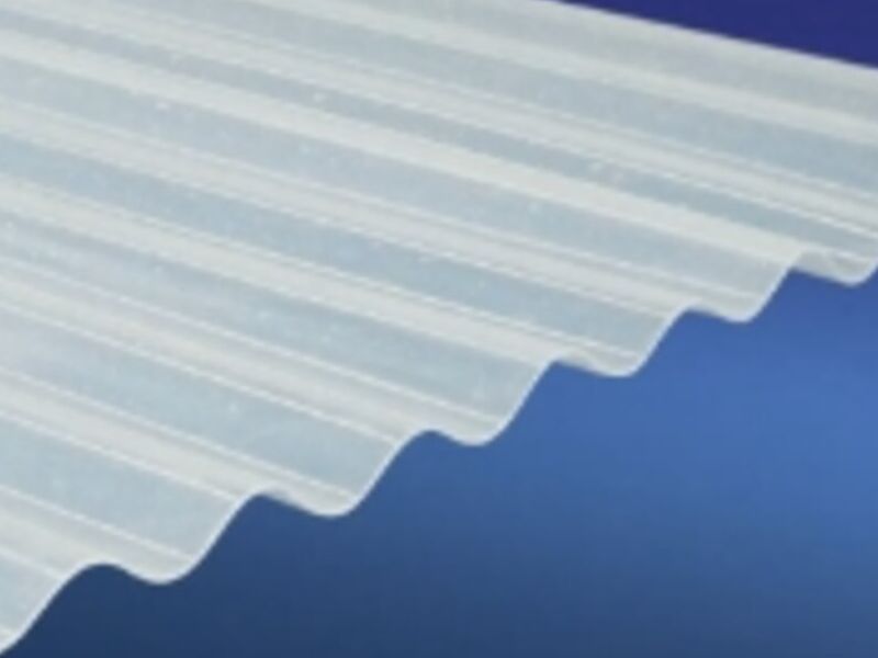 Techo translucido de polipropileno : Construgypsum | Construex