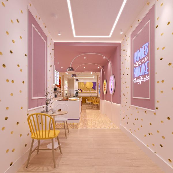 Diseño de Heladería Mote Arq Cuenca : Mote Arquitectura | Construex