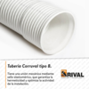 TUBERÍAS PARA ALCANTARILLADO CORRUVAL : Tuberías Rival | Construex