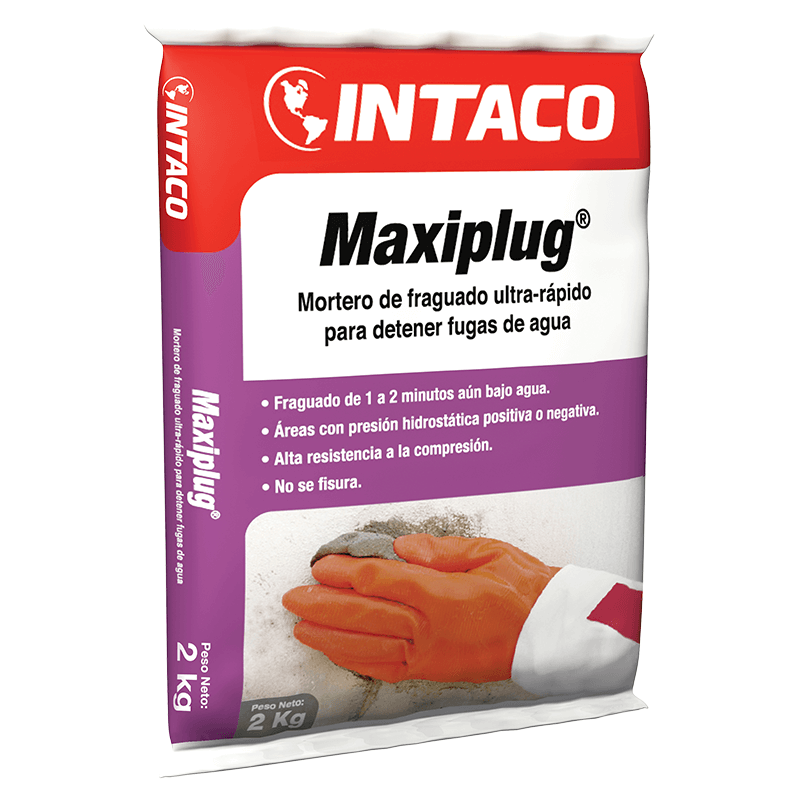 Mortero de Fraguado Maxiplug : INTACO | Construex