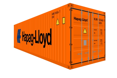 CONTAINER 40' HARDTOP HIGH CUBE : Hapag-Lloyd | Construex