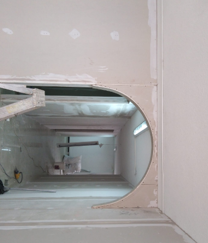 diseño pared gypsum : Decorates and Finishes | Construex