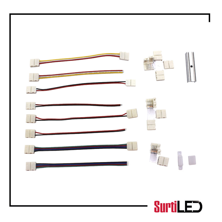 UNIONES PARA CINTAS LED : SurtiLED | Construex