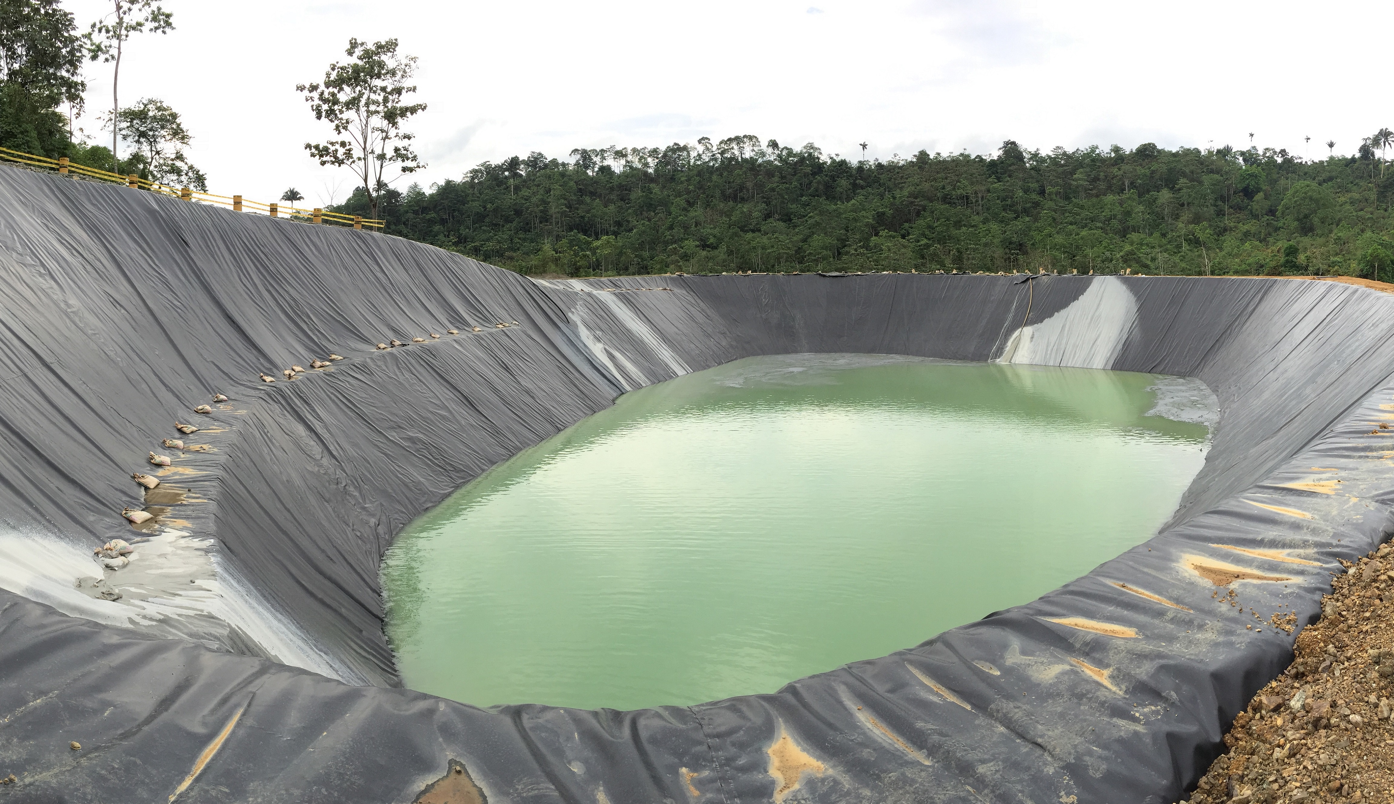 GEOMEMBRANA HDPE 0.75mm : RETGEO | Construex